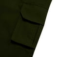 CFLVAEK Big and Tall Mens Tactical Cargo Pants Elastic Waist Military Cargo Pant with Multi ...