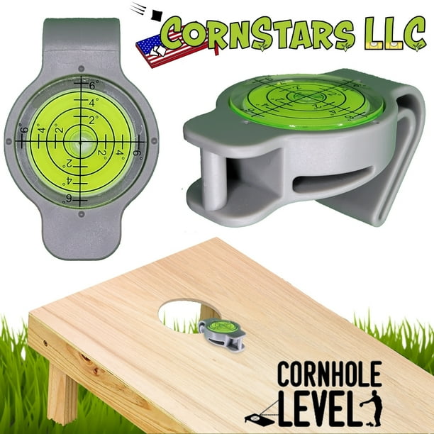 CornStars -Cornhole Level -Straight Toss Game Sets -2 Plastic Levels/Pack-Gray - Walmart.com