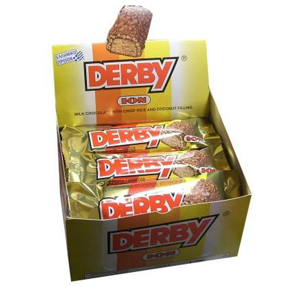 DERBY Chocolate Bar (ION) CASE (20 x 38g) - Walmart.com - Walmart.com