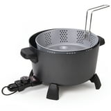 Presto 10qt XL Big Pot Electric Multi-Cooker Fryer Cookware 06009 ...