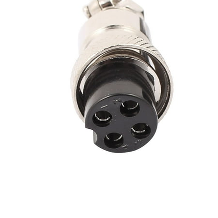 GX16 4 Pin Male/Female Head Aviation Socket Connector Electrical Cable ...