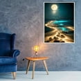 Moonlight Beach 5D DIY Diamond Painting Kits for Adults, Full Drill ...