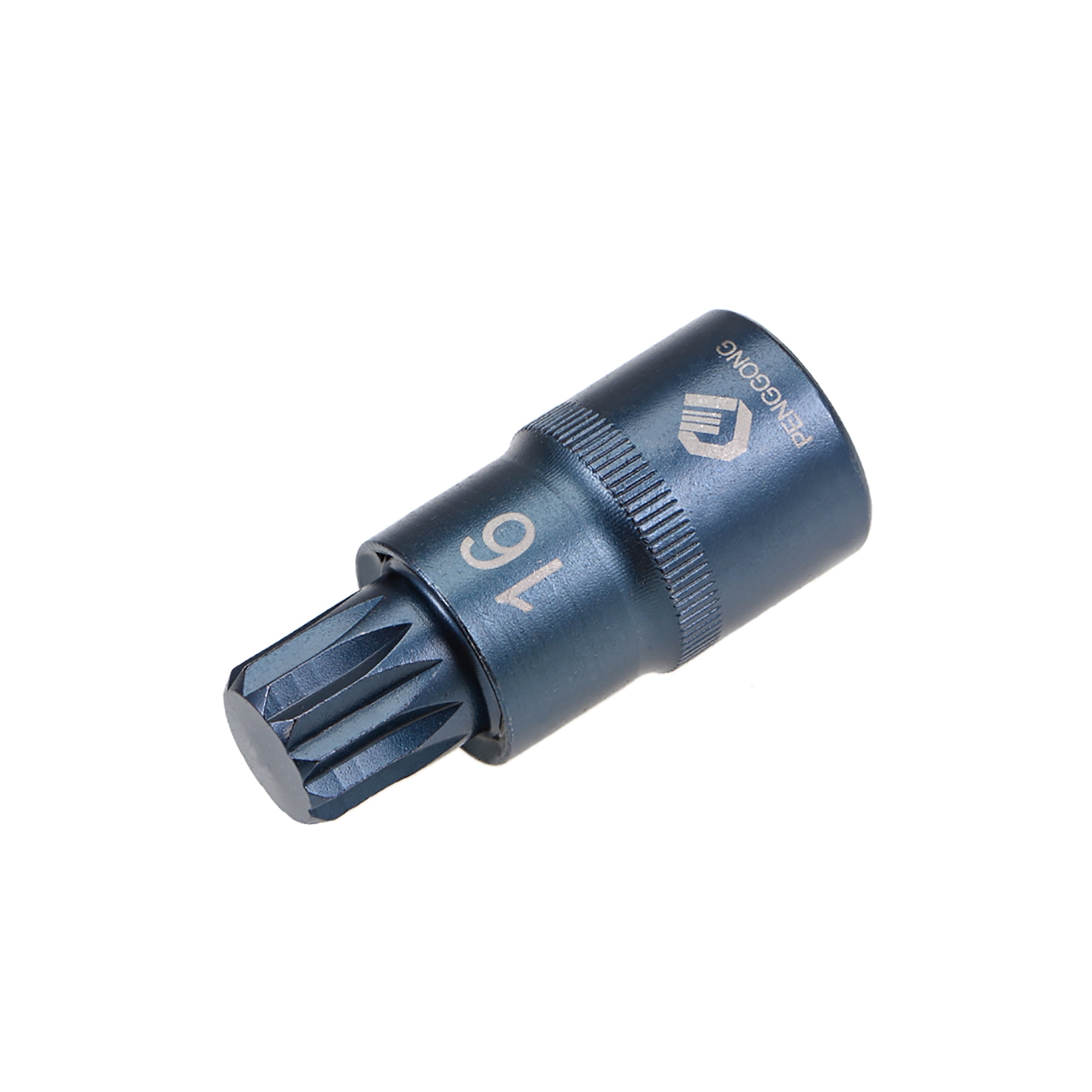 Uxcell 1/2-Inch Square Drive x M16 Metric Spline Bit Socket, 2 Inch ...