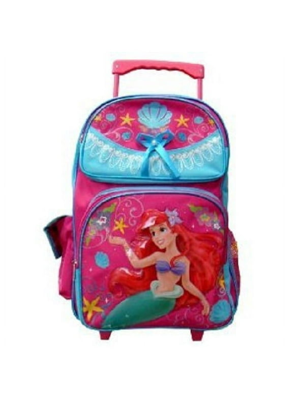 Little Mermaid Rolling Backpack