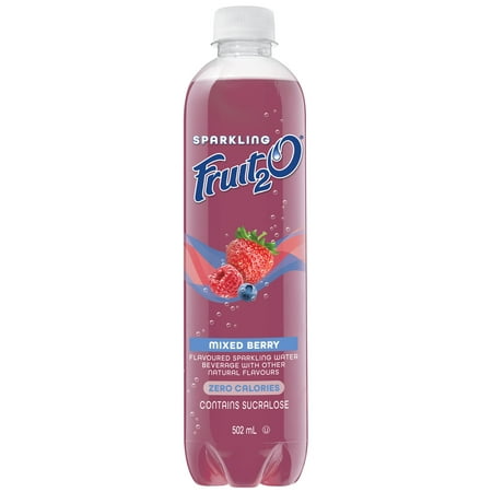 Fruit2O Sparkling Mixed Berry, 502 mL - Walmart.ca