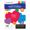 FreshCut Crafts Punch Out Paper Cutouts, Snowflake Shapes with Idea ...
