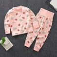 larppty Cartoon Pajamas Set Women Girls 2 Piece Lounge Set Sleepwear ...