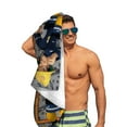 Fireman Sam Beach Quick Drying Towel, stylish, compact, quick-drying ...
