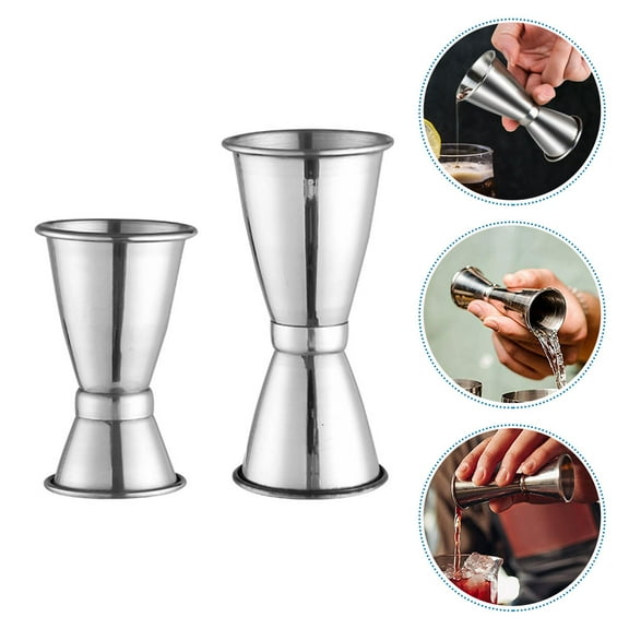 Worallymy Measuring Shot Cup Ounce Jigger Bar Drink Mixer Liquor ...