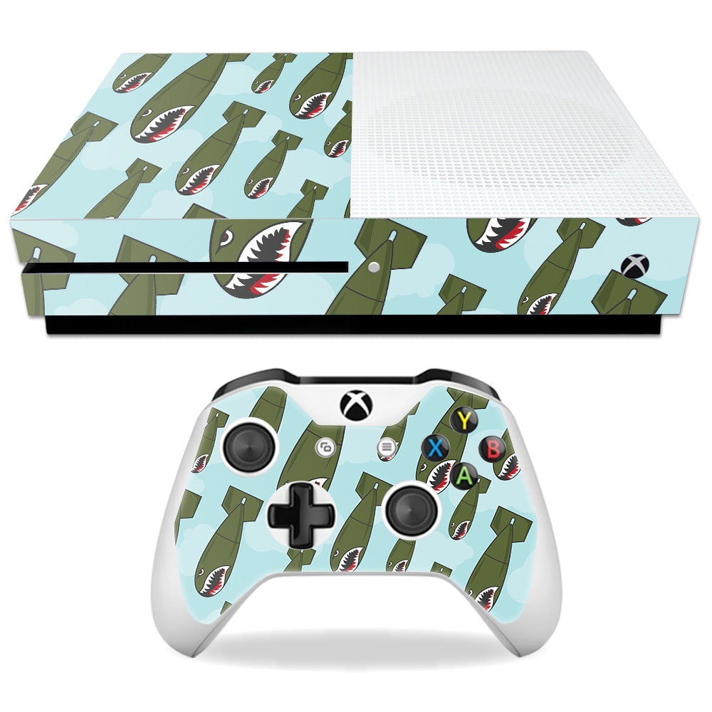 Skin Decal Wrap Compatible With Microsoft Xbox One S Bombs Away ...