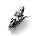 304 Stainless Steel Pendants Dragon Silver 41.5x20x18.5mm Hole: 8.5mm ...