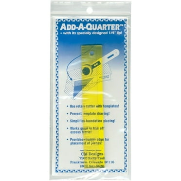 Cm Designs Ruler 6" Add-A-Quarter Plus Pink - Walmart.com