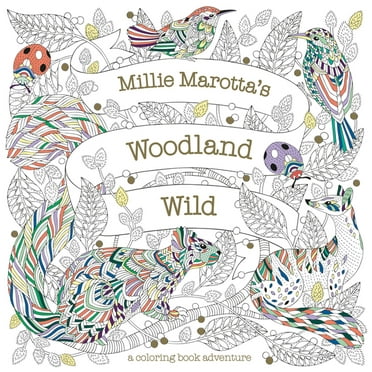 Millie Marotta Adult Coloring Book: Millie Marotta's Wildlife Wonders ...