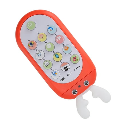 Electronic Baby Phone Toy, Small Mobile Phone Toy Role Playing Music ...