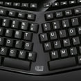 Adesso Ergonomic Keyboard, Built-In Touchpad, Wired, Split Keys, Palm ...