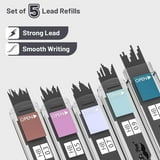 Mr. Pen Pastel Mechanical Pencil Set, 5 Sizes 0.3mm to 2mm, Lead ...