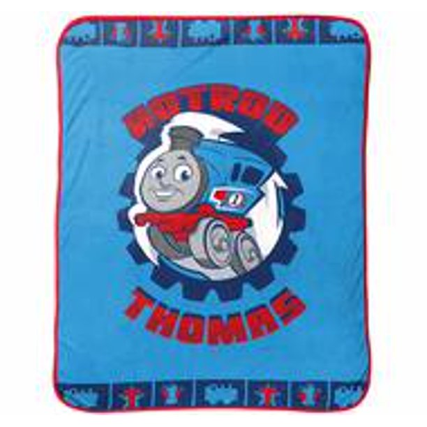 Thomas the Tank Engine Go-Go Plush Throw - Walmart.com - Walmart.com