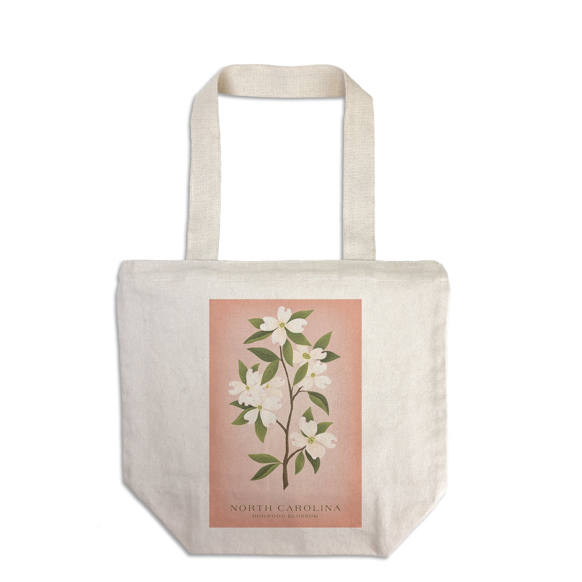 North Carolina, Vintage Flora, State Series, Dogwood Blossom (100% ...