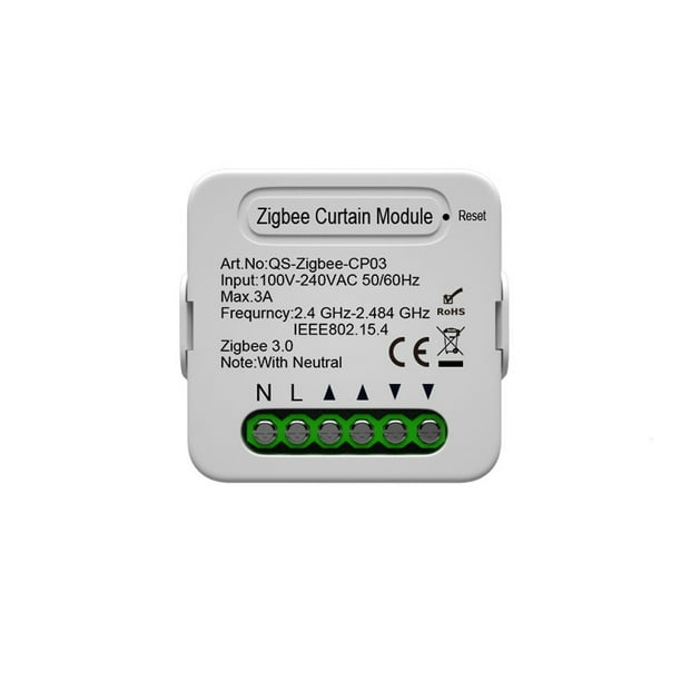 Amdohai QS-Zigbee-CP03 Tuya ZigBee Intelligent Curtain Switch Module Home Curtain Modification ...