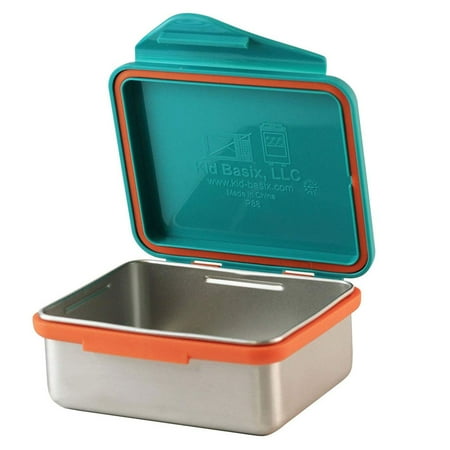 Kid Basix 13 Ounce Safe Snacker Reusable Lunch Container with Attached ...