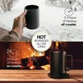 ionMug 12oz. Stainless Steel Self Heating Coffee Mug with Rechargeable ...
