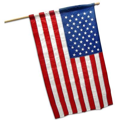 US Flag banner type 2ft 6 inch x 4ft Nylon (Imported) - Walmart.com