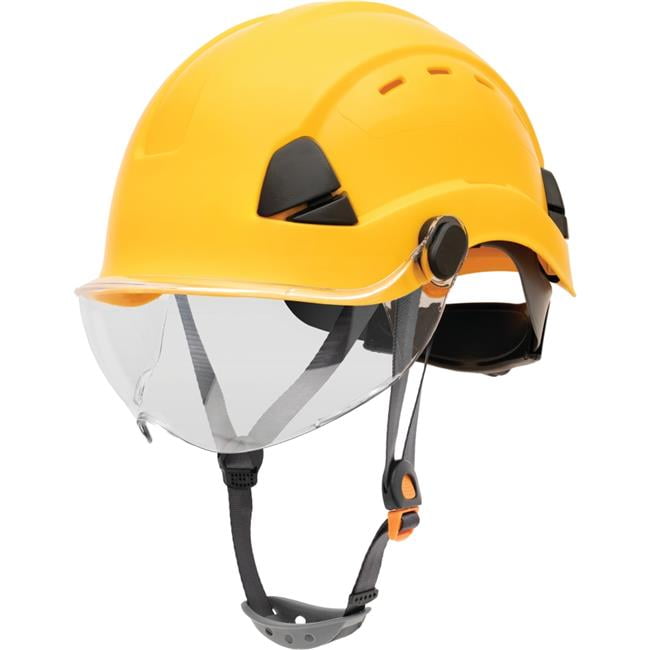 Honeywell PPE FM Vented Safety Helmet, Yellow - Walmart.com