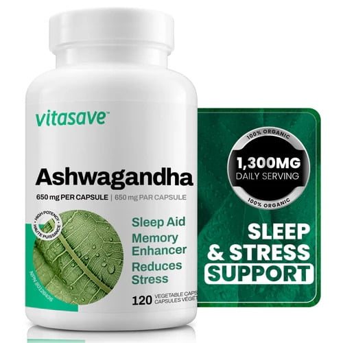 Click here for Vitasave Ashwagandha (120 Vcaps) 120 Count prices