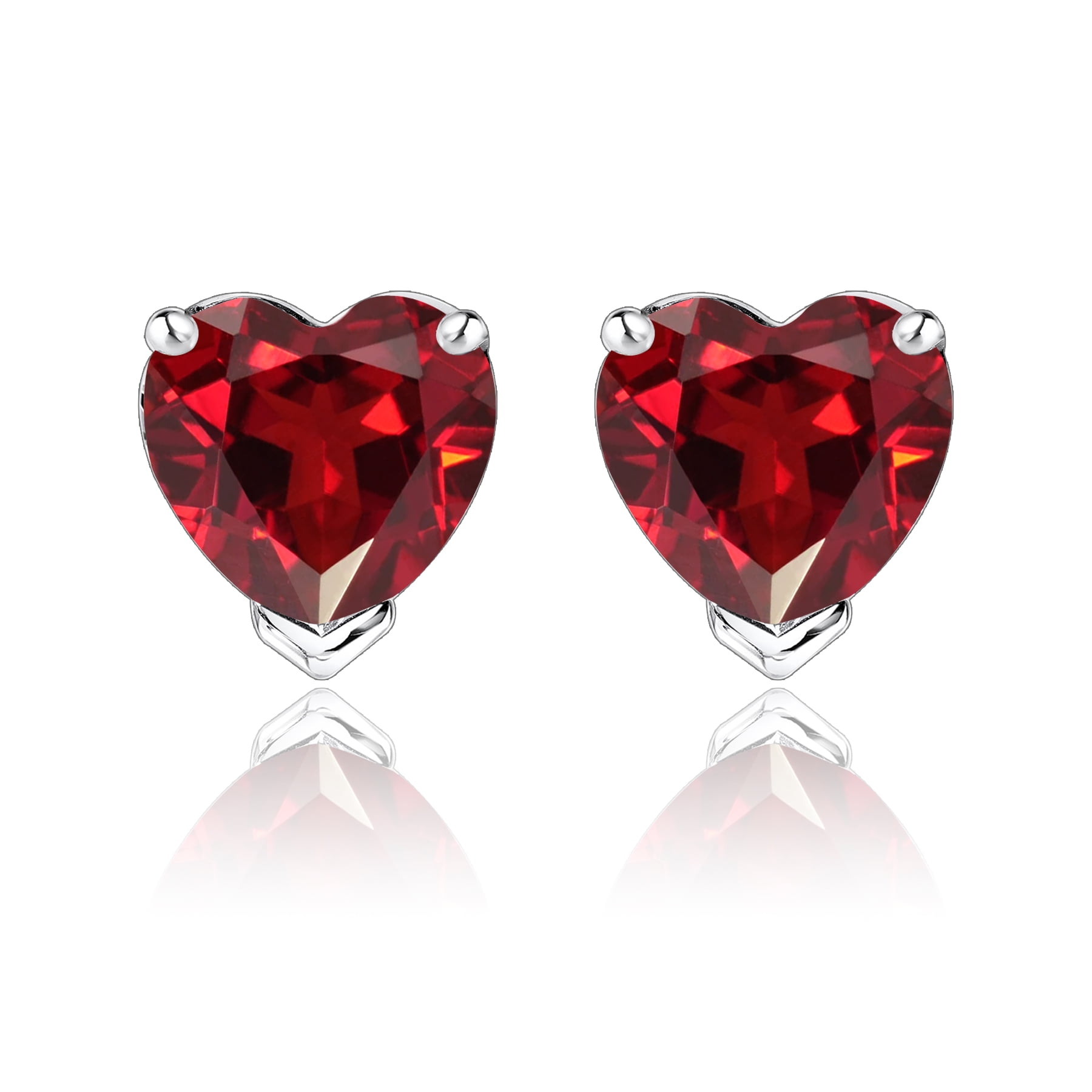 Click here for Jeenmata Gorgeous 1 Carat Heart Cut - Garnet - Jan... prices