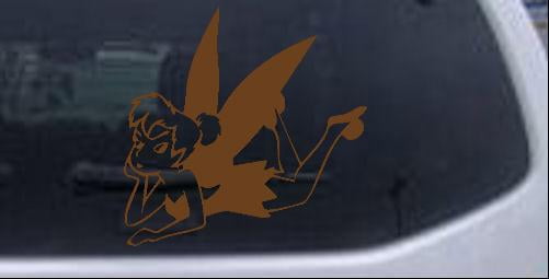 Tinkerbell Laying Car or Truck Window Decal Sticker - Walmart.com