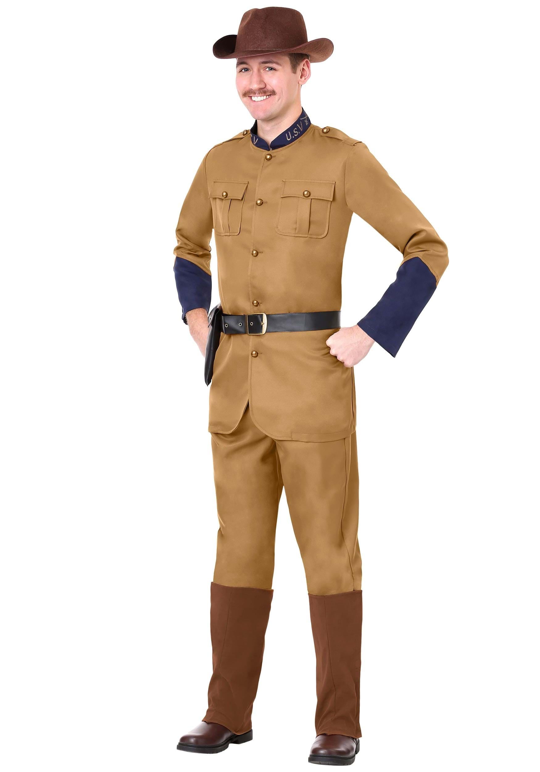 Teddy Roosevelt Costume for Men - Walmart.com