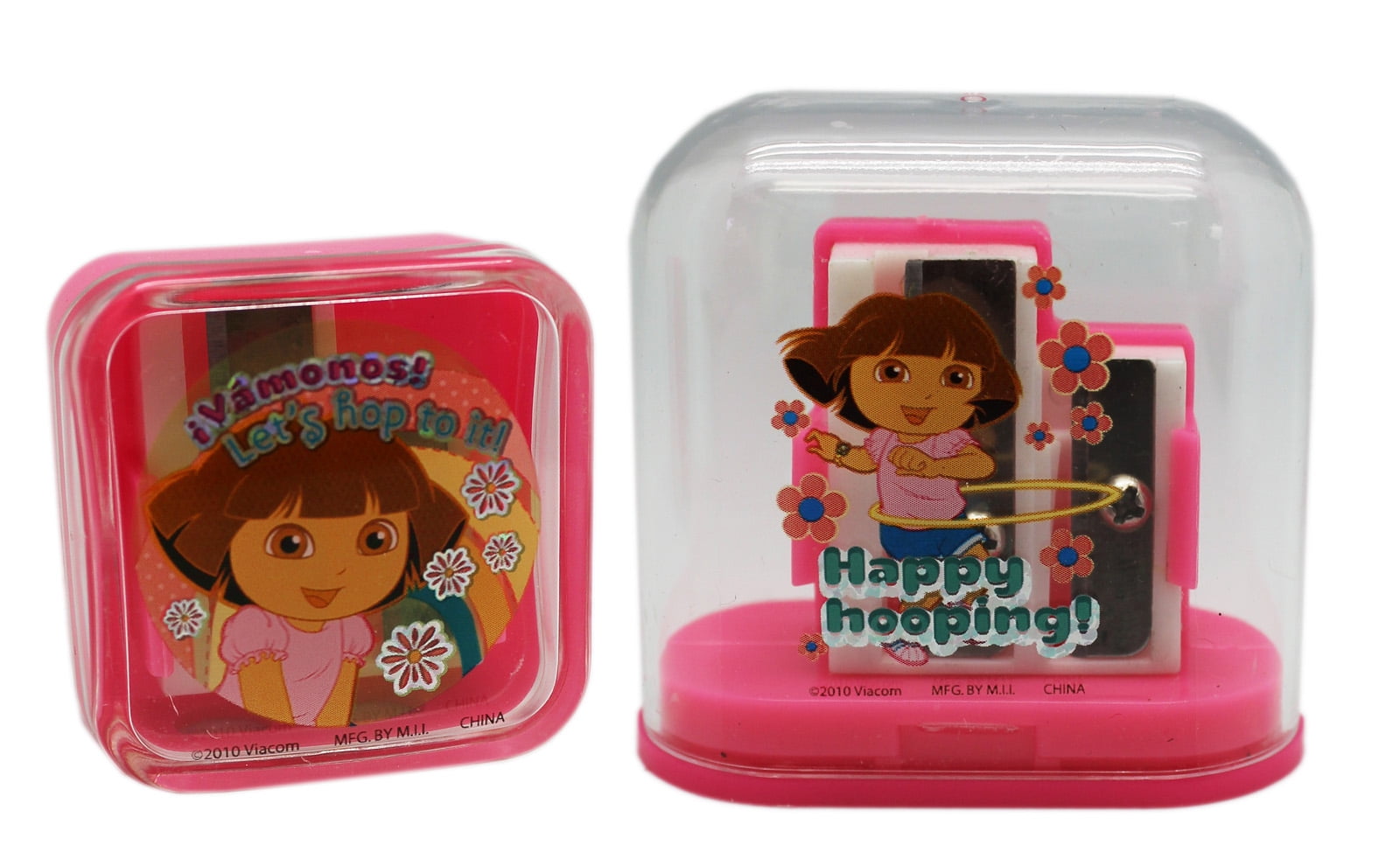 Dora the Explorer Portable Pencil Sharpener/Shavings Collector Set (2pc ...