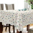 60x120in Square Printed Tablecloth Easy-Care Decorative Table Cloth for ...