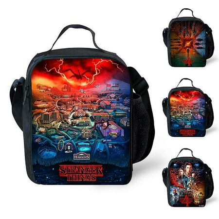 Stranger Things Season 4 Lunch Bag Kids Adult Insulated School Picnic ...