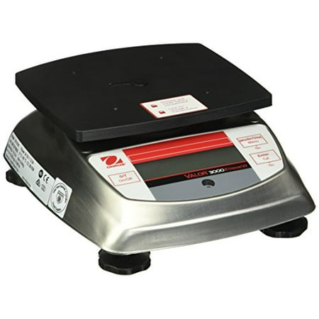 Ohaus Valor V31XW6 3000 Series Stainless Steel Washdown Xtreme Compact ...