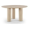 Meridian Furniture Belinda Natural White Oak Wood Dining Table ...
