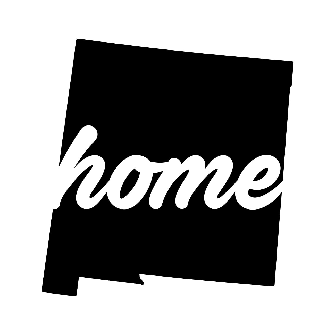 New Mexico Home Sticker Decal Die Cut - Self Adhesive Vinyl ...