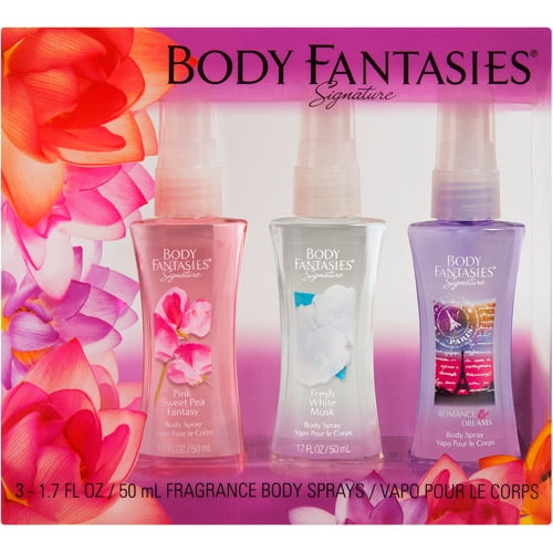 Body Fantasies Signature 3 Pc. Gift Set ( Fragrance Body Spray 1.7 Oz ...
