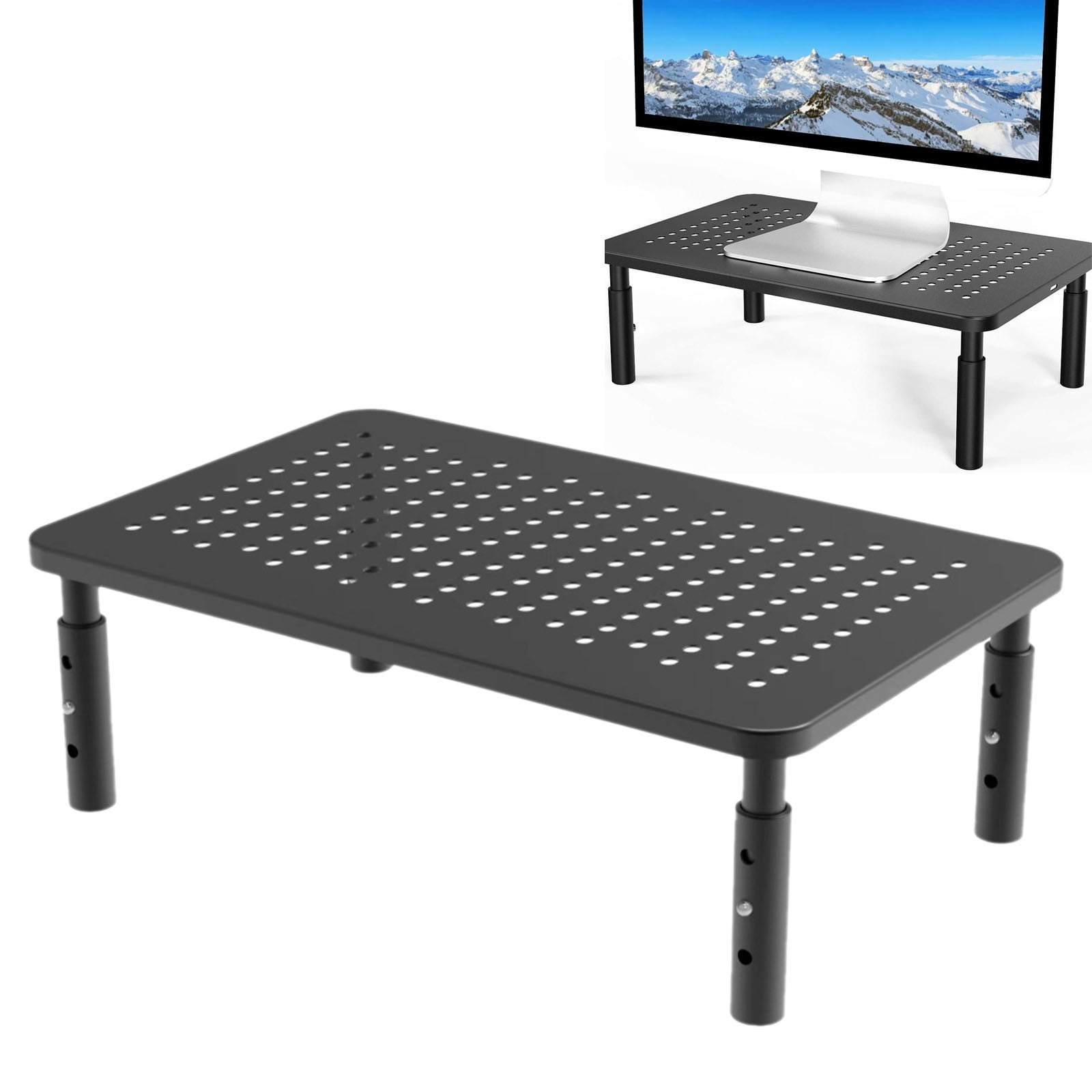 Click here for Cosmug Adjustable Metal Monitor Stand Riser For De... prices