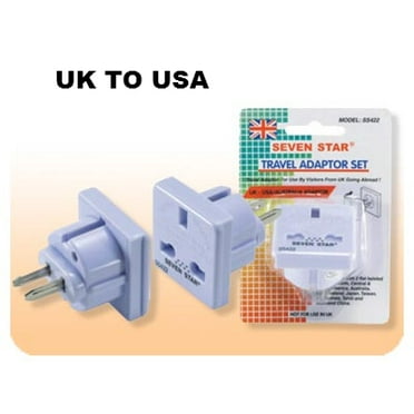 US USA To UK England Ireland Plug Adapter Type G British American To ...
