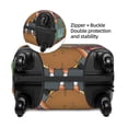 Bob Family's Bur-Ger Luggage Suitcase Covers Elastic Washable Fashion ...