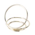 BIMZUC 50Pcs Place Card Holder Round Shape Mini Table Number Name Card ...