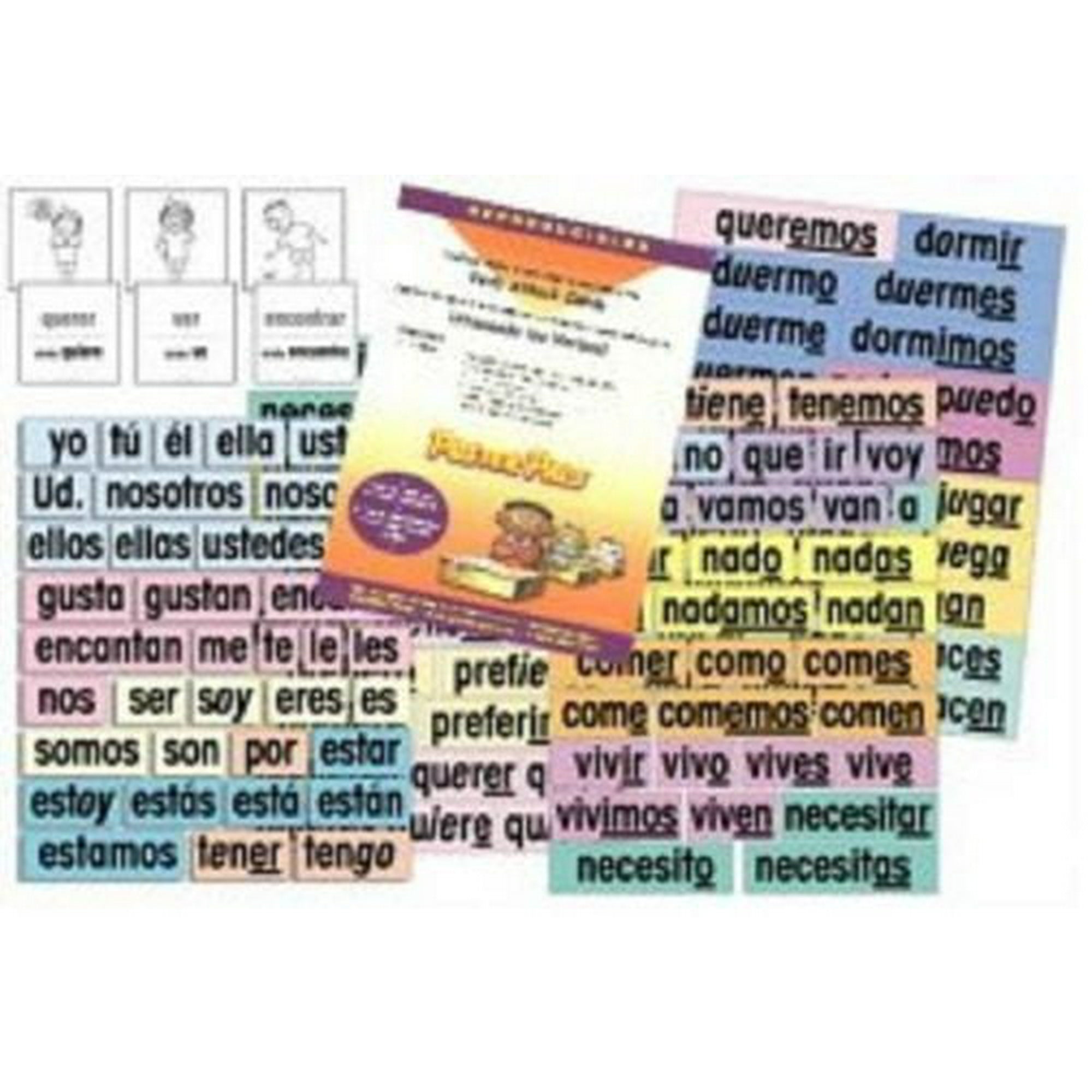 Click here for Poster Pals Spanish Verb Vocabulary Card Set prices