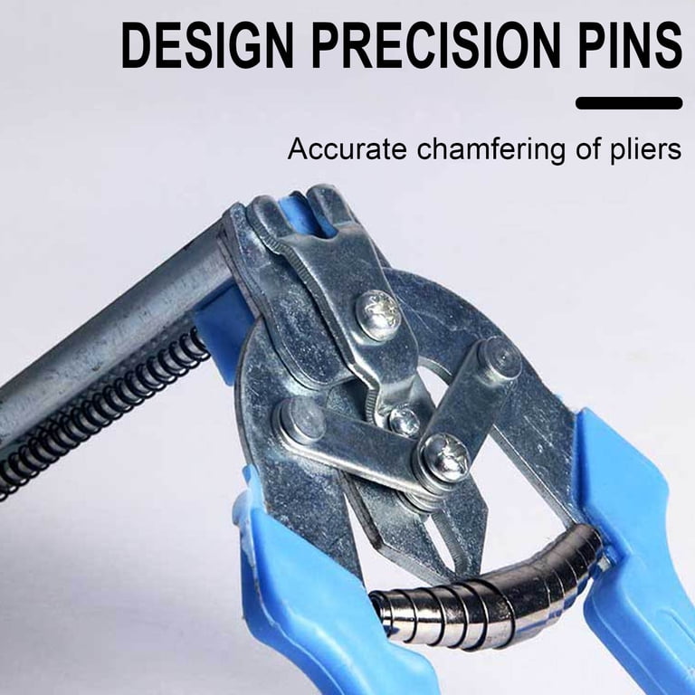 Wire Fence Clips 600 Nails Poultry Cage Clamp Pliers Kit - Effortless ...
