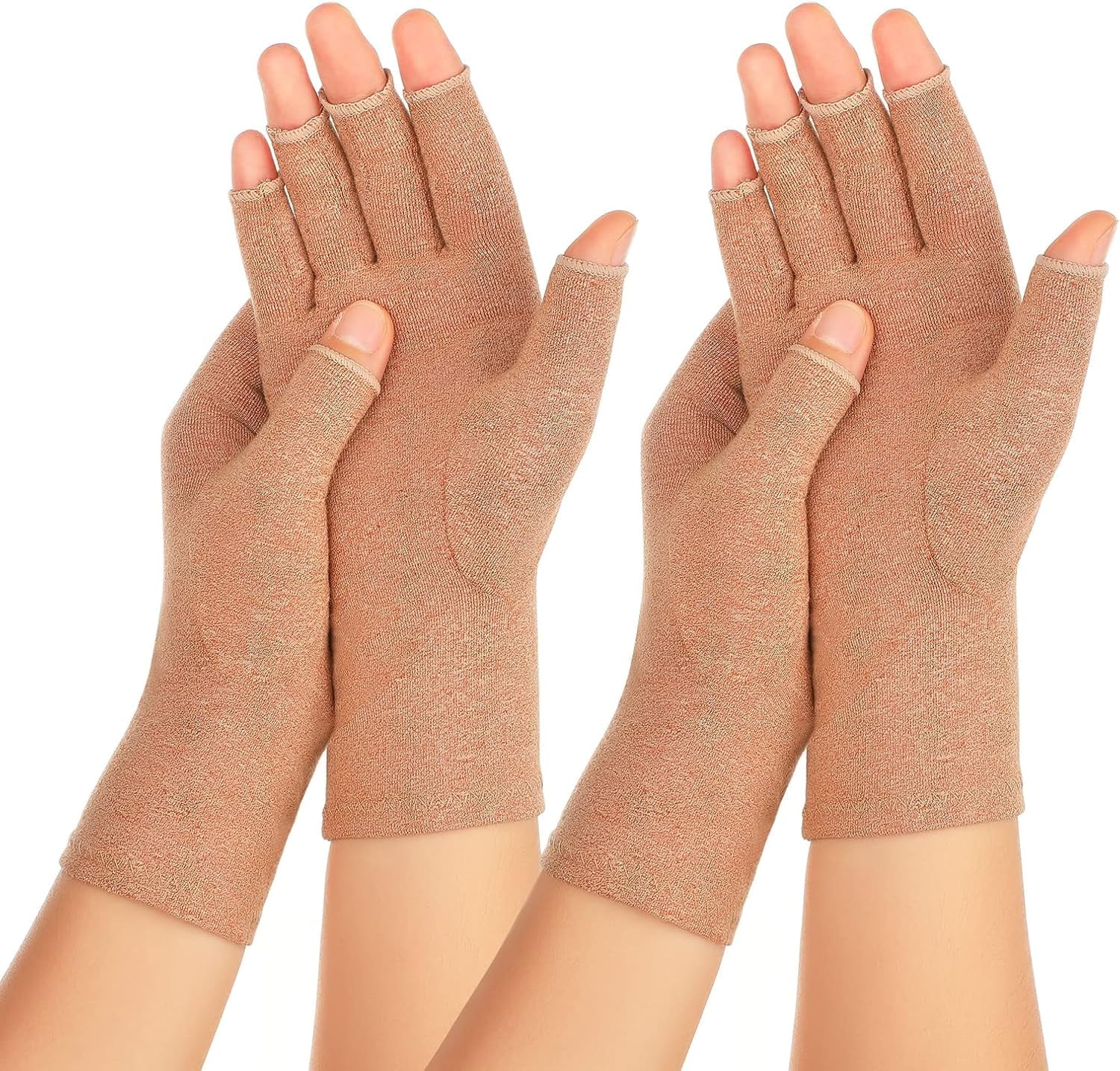 2 Paires de Gants de Compression pour Arthrite des Mains, Rhumatoïde ...