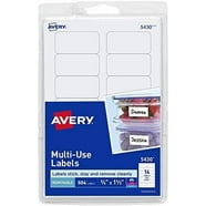 Avery ID Labels, Sure Feed Technology, Permanent Adhesive, 2" x 2-5/8 ...