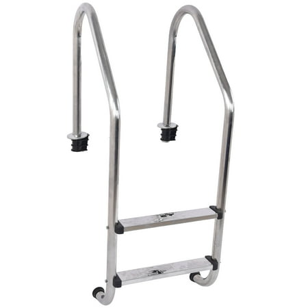 Pool Escalator, Stainless Steel Corrosion Resistance 2 Step Anti Slip ...