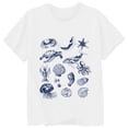 CONZONE Girls Summer Tops Short Sleeve Graphic Tshirts For Girls Crew ...
