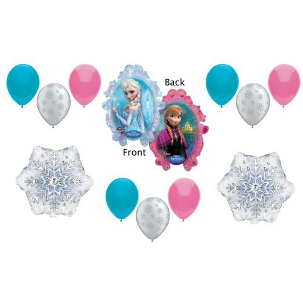 Disney Frozen Balloons - Party Decorating Kit - 12 Balloons Total ...