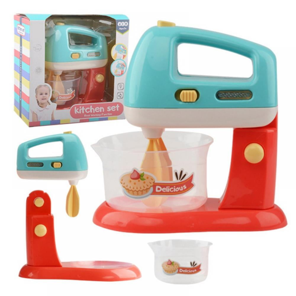 TOY Life Toy Blender Toy Toaster Kitchen Set with Realistic Light Sound ...